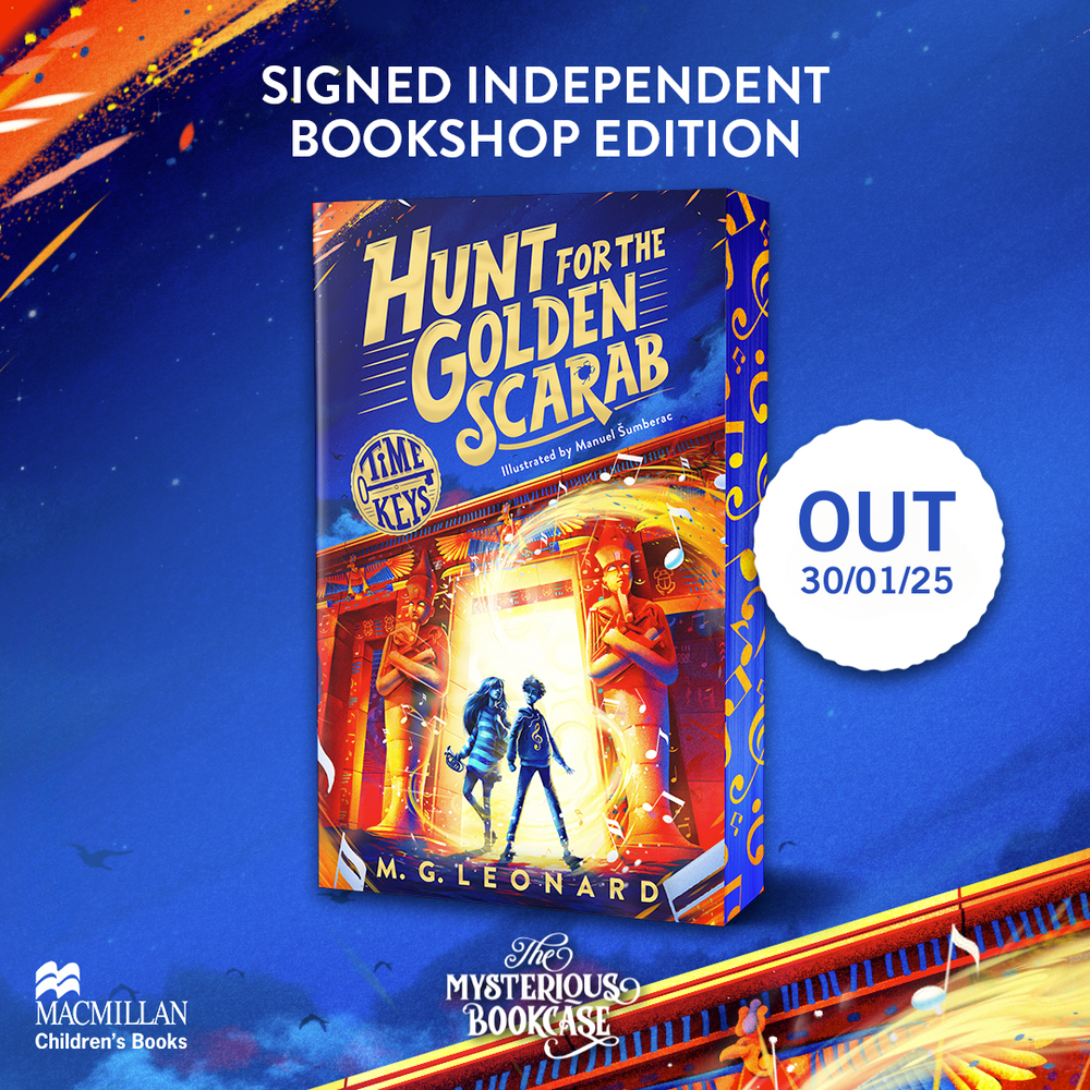 Hunt for the Golden Scarab by M. G. Leonard (INDIE EDITION) – The ...