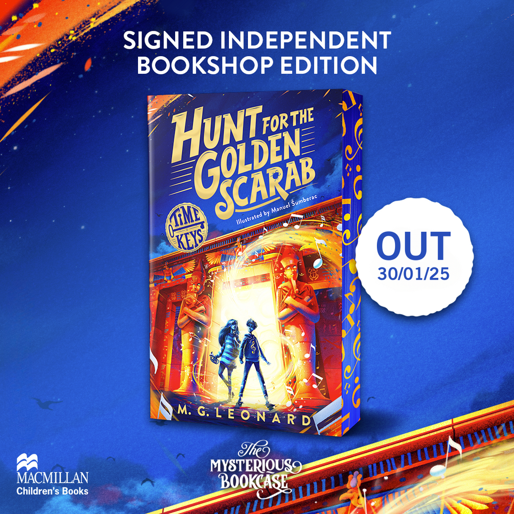 Hunt for the Golden Scarab by M. G. Leonard (INDIE EDITION) – The ...