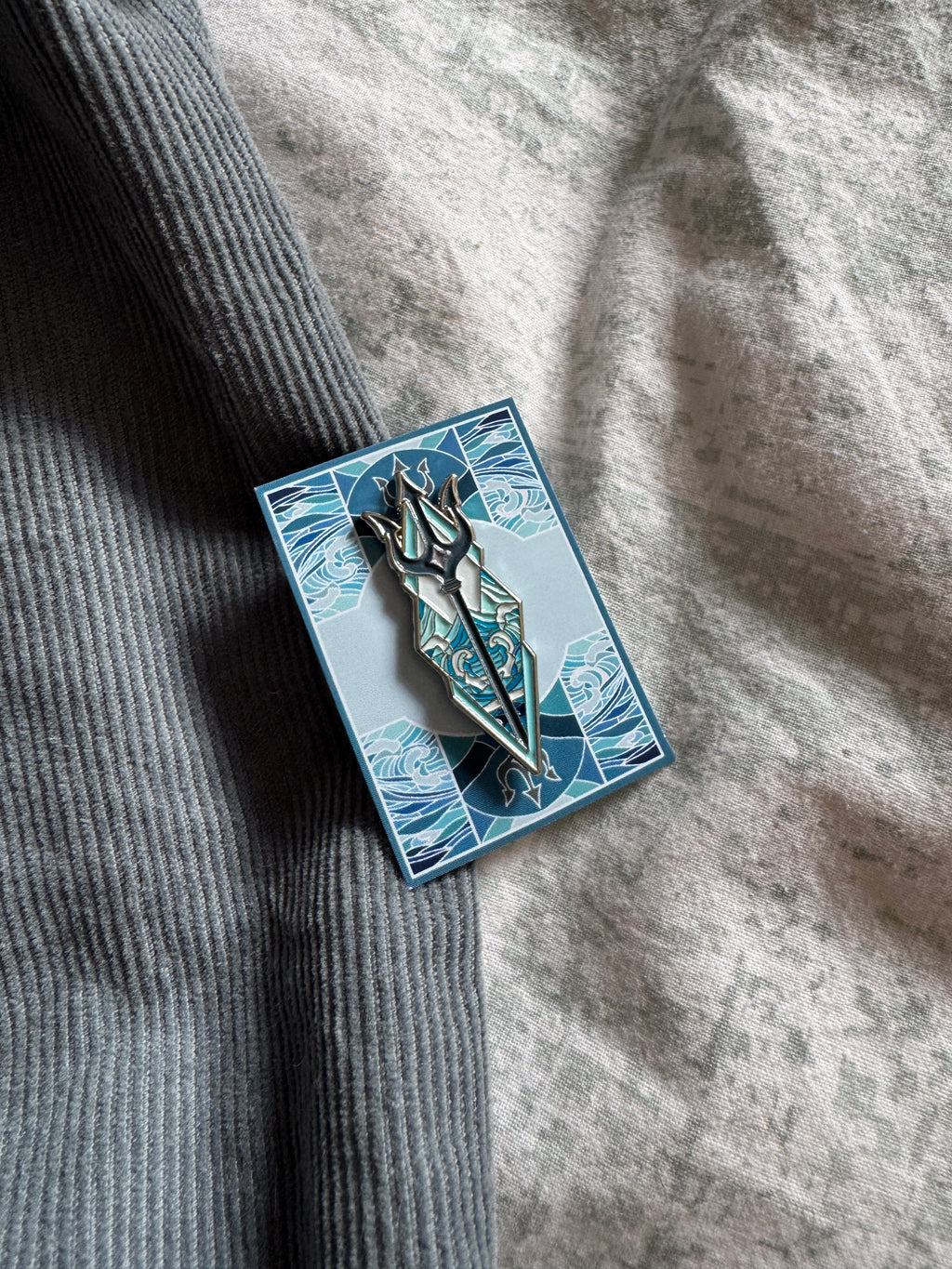 Tempest of Tales Pin – The Mysterious Bookcase